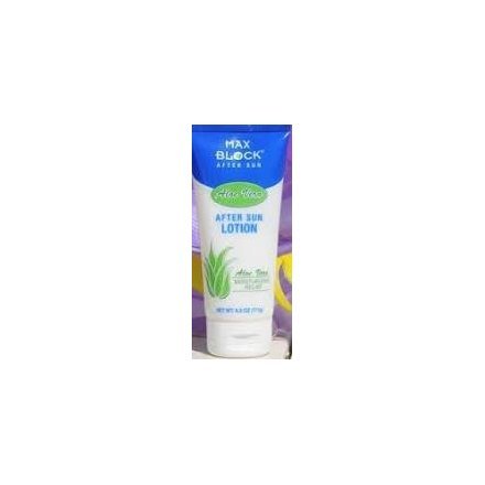 Amazon.com: Max Block Aloe Vera After Sun Lotion - Moisturizing Relief ...