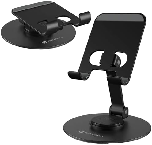 Portronics Mobot 4 Universal Mobile Holding Stand with 360°Rotatable ...