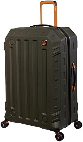 Amazon.com | Britbag Gannett 32" Hardside Checked 8 Wheel Expandable ...