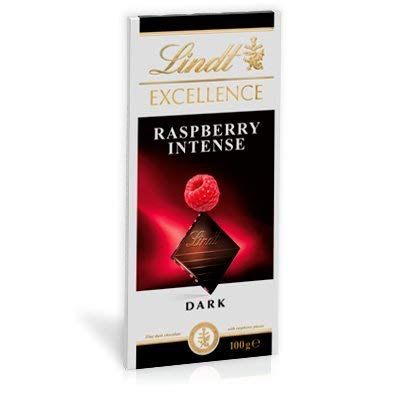Lindt Excellence Raspberry Intense 100g Free ChocoKick Eco Friendly Pen ...