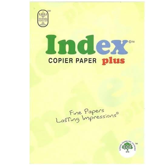 Index Printing Paper, 8.5 x 11 inches, 65 gsm, A4, 500 sheets, White ...