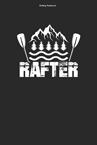 Rafting Notebook: 100 Pages | Dot Grid Interior | Sports Hobby Paddle ...