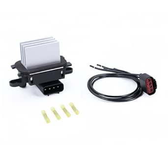 Amazon.com: Qagea BL3Z-19E624-A HVAC Blower Motor Resistor Kit with ...