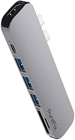Amazon.com: HyperDrive Mac USB C Hub Adapter, Multi-Port Hub MacBook ...
