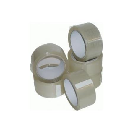 12 Rolls of Clear Packing Parcel Tape 48mm x 66M (2") : Amazon.co.uk ...