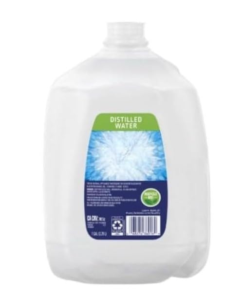 Amazon.com: 1 Gallon Distilled Water – Mineral-Free, Clean & Safe for ...