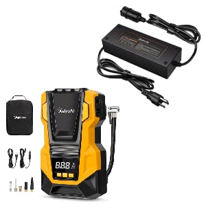 Amazon.com: AstroAI Air Compressor Tire and AstroAI AC to DC Converter ...