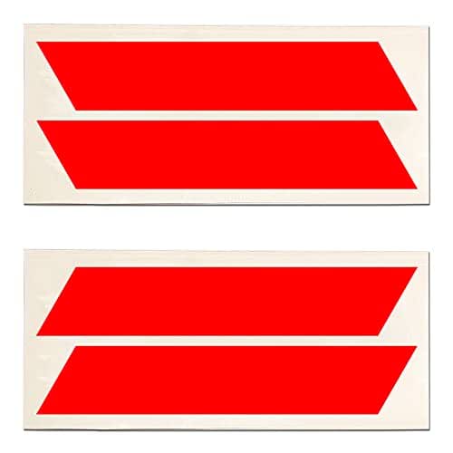 Amazon.com: 4" Fender Hash Stripes Vinyl Decal Body Graphics Universal ...