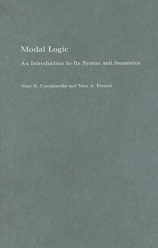 Amazon.com: Modal Logic: An Introduction to its Syntax and Semantics: 9780195366587 ...
