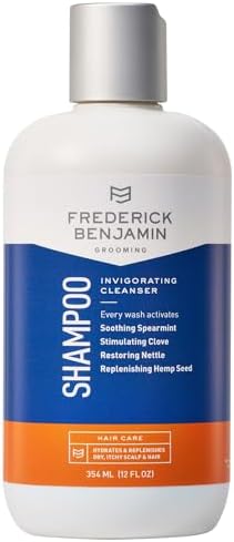 Amazon.com : Frederick Benjamin Shampoo, with Natural Oils, Cleanses ...