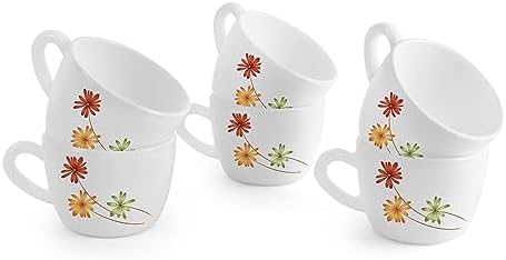 Buy CELLO Opalware Dazzle Queen Cup Margarita | Cups for Tea,Coffee ...