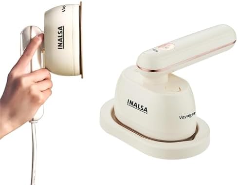 INALSA Mini Steam Iron for Clothes & Garment Steamer 1200W|Portable for ...