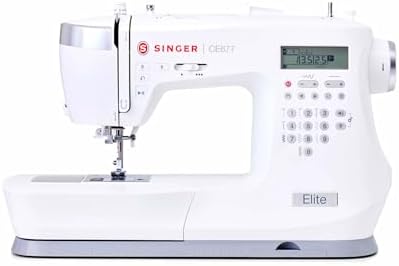 Amazon.com: Singer Elite CE677 Computerized Touch-Button Sewing Machine ...