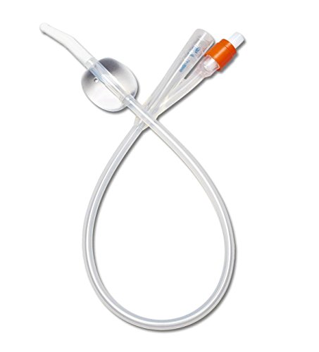 Amazon.com: Medline SelectSilicone Foley Catheters, 100% Silicone, 14 ...