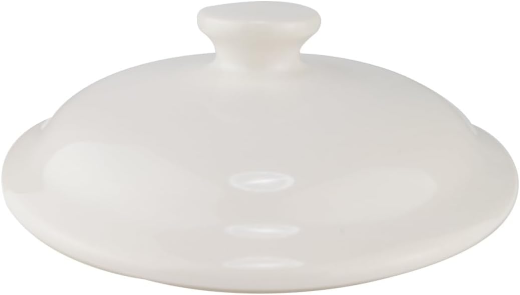 Amazon.com: Hemoton 4-Inch Ceramic Pot Lid Replacement, White Casserole ...