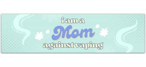 Amazon.com: Bumper Sticker - Mom Against Vaping Sticker- Meme Sticker ...