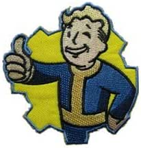Amazon.com: Fallout Vault Boy Tactical Embroidery Patch Hook & Loop ...