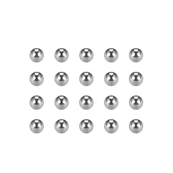 uxcell 2mm Precision Chrome Steel Bearing Balls G25 100pcs : Amazon.in ...