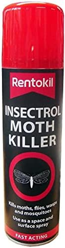 3 Pack Of Rentokil Insectrol Moth Killer 250Ml Spray : Amazon.co.uk: Garden