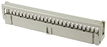 CONNECTOR, RCPT, 64POS, 2ROW, 2.54MM, IDC Connectors, Qty.1 ...
