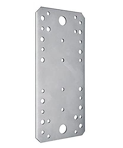 SS8 1 x 180x65x2.5mm Flat Bracket Metal Joining Plate Steel Brackets ...