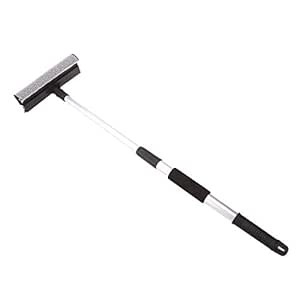 GNR Adjustable Window Glass Squeegee Wiper & Scrubber Dual Side Blade ...
