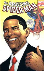 Amazon.com: Barack Obama Amazing Spider-Man #583 Yellow Cover Variant ...
