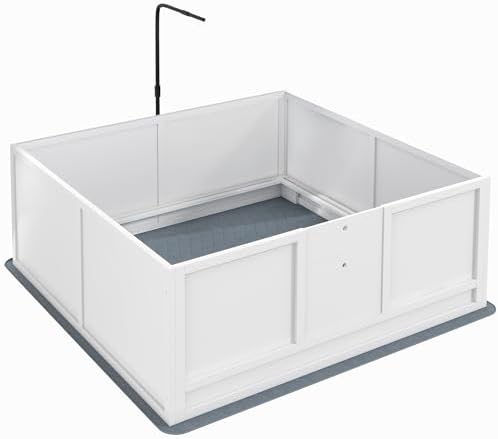 Amazon.com : Pet Whelping Box | Pet Rails | Whelping Box for Dogs and ...