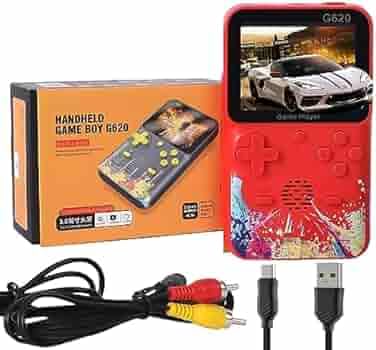 Buy G620 Portable Handheld Gaming Console With 500 Inbuilt Retro Games ...