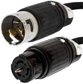 Amazon.com: CS8265C to CS8264C Extension Cable - 100 ft, 50A, 250V ...