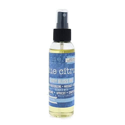 Amazon.com: Rinse Bath & Body Blue Citrus Body Oil Moisturizer Spray ...