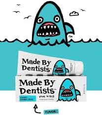 Amazon.com: Made by Dentists Kids' Shark Fluoride Anticavity Toothpaste ...