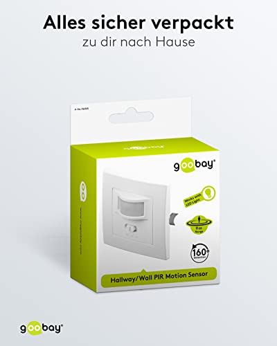 goobay 95171 Detecteur de Mouvement avec capteur de bruitt PIR ...