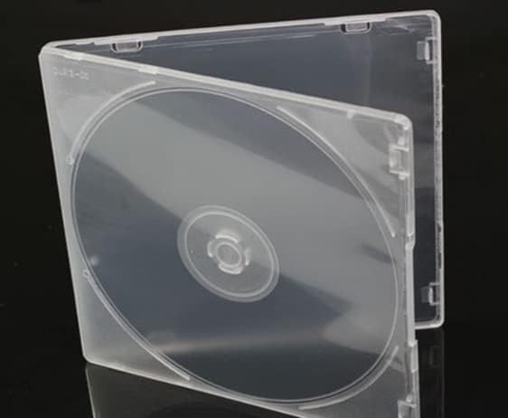 Amazon.com: Veewon 5pcs Single CD DVD Clear Jewel Cases Clear Single ...