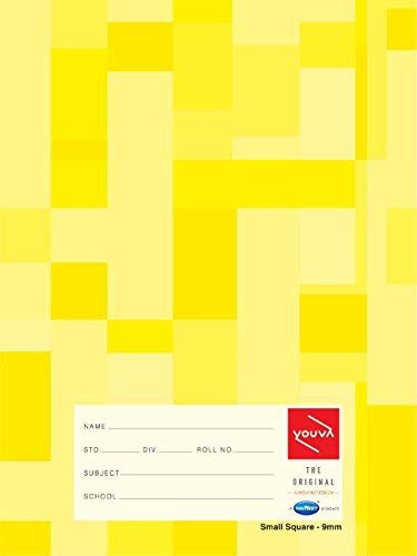 YOUVA Navneet Medium Square (0.5Inc) Maths Notebook soft bound 124 ...