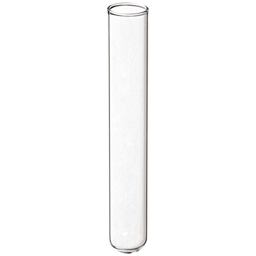 Supertek 17.101.1210-P10 Glass Test Tube with Rim 12 mm Dia and 100 mm ...