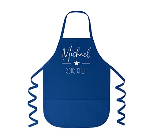 Amazon.com: Personalized Kids' Chef Apron - Kid's Chef Apron ...