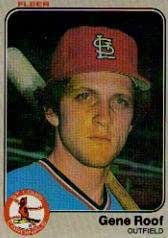 Amazon.com: 1983 Fleer Baseball Card #20 Gene Roof : Collectibles ...
