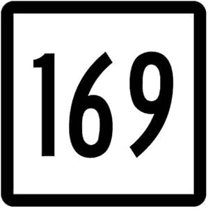 Amazon.com: MR3Graphics Connecticut State Highway 169 Sticker Decal ...