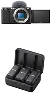Amazon.com : Bundle of Sony Alpha ZV-E10 - APS-C Interchangeable Lens Mirrorless Vlog Camera ...