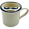 Amazon.com | Taconic Shave Mustache Guard Mug - Protect Your Moustache ...