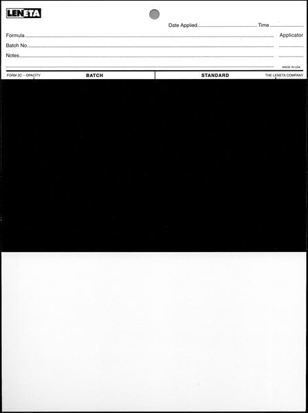 Leneta Form 2A Opacity Chart 250/pk: Amazon.com: Industrial & Scientific