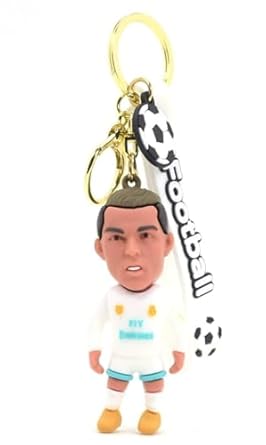 Keychain featuring Ronaldo Figure: Ideal for Soccer Fans, Bag Pendant ...