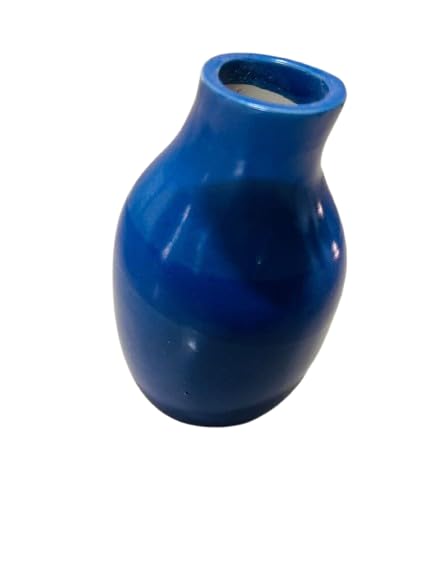 Beautiful Blue Colour Mini Ceramic Flower Planter Clay Pot by Label ...