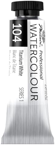 Amazon.com: PHOENIX White Watercolor Paint - Professional Watercolor ...