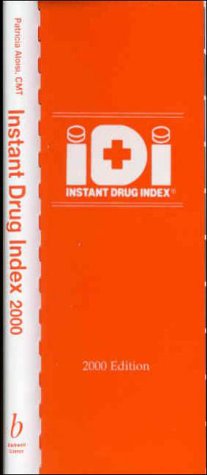 Instant Drug Index 2000: 9780632045235: Medicine & Health Science Books ...