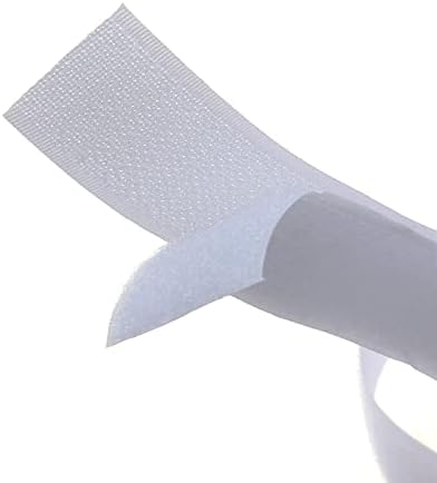 White Sew-On Tape Hook & Loop 30mm - 1m Hook & 1m Loop : Amazon.co.uk ...