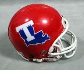 Amazon.com : Louisiana Tech Bulldogs Replica Mini Helmet w/ Z2B Mask ...