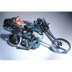 Speed Freaks Designed by Artist Terry Ross for Enesco Russell Figurine ...