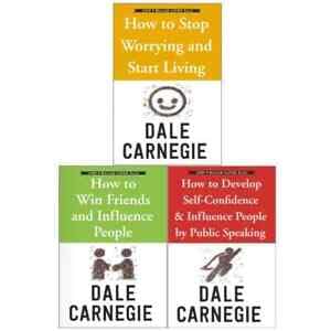 Dale Carnegie Personal Development Collection 3 Books Set How to Win ...